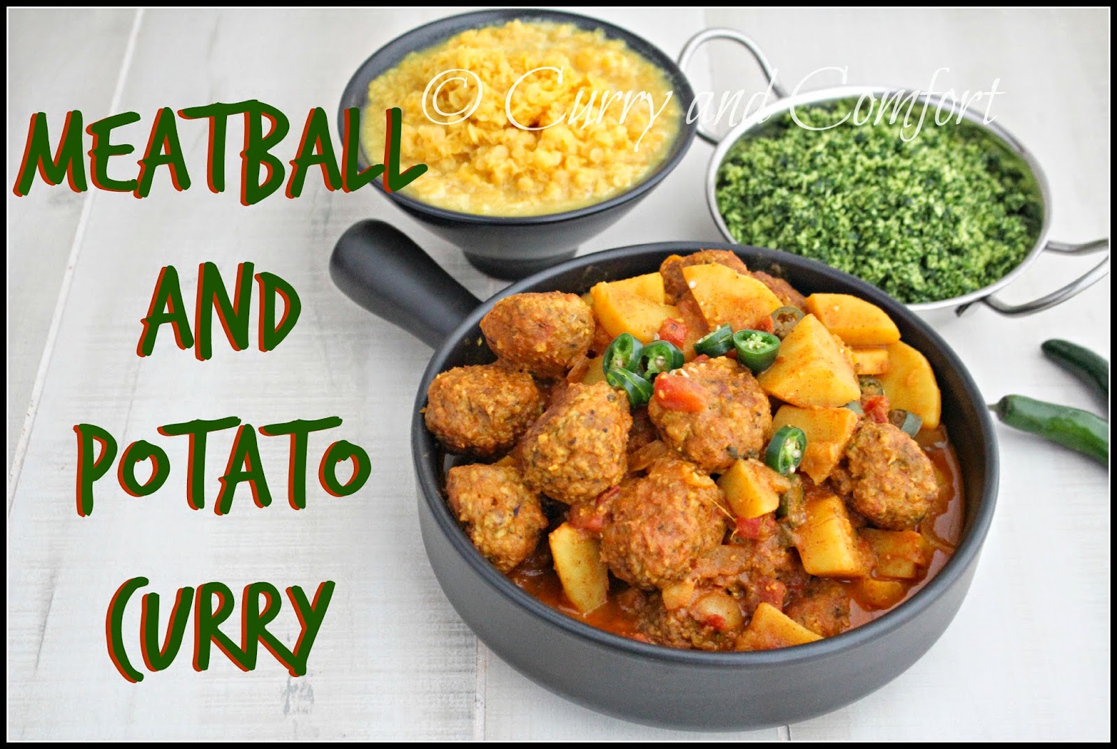Kitchen Simmer: Meatball and Potato Curry (Throwback Thursday)