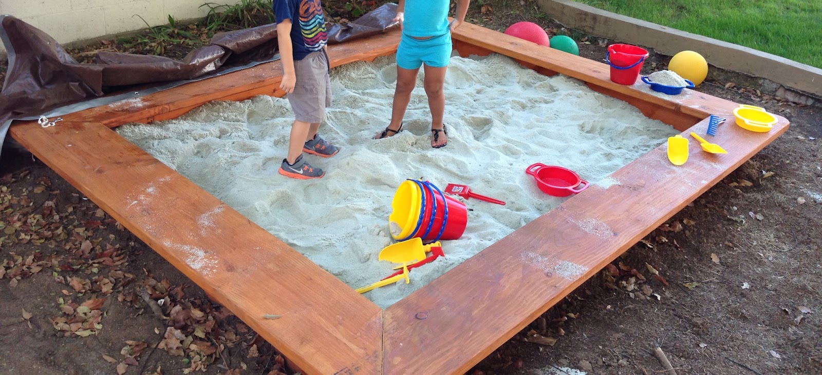 Miss Bridget's Classroom: Digging for Treasure in the Sandbox