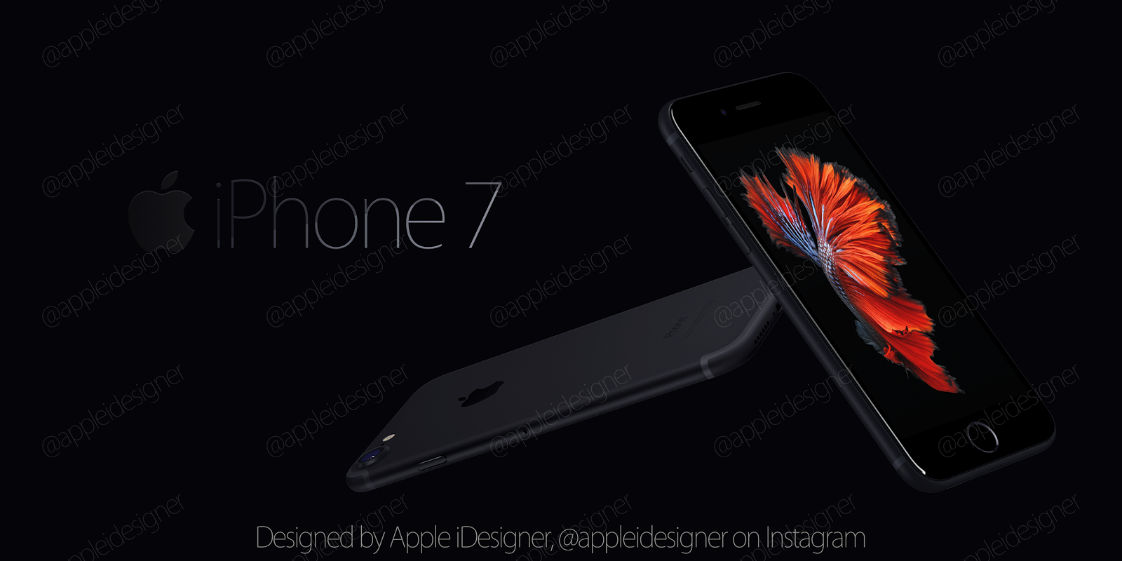 iPhone 7 concepts by Apple iDesigner