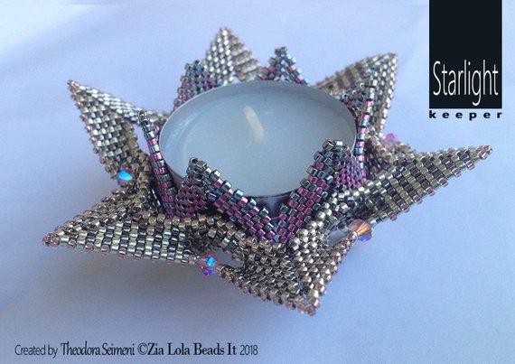 Geometric Beadwork Tutorials by ZiaLolaBeadsIt / The Beading Gem