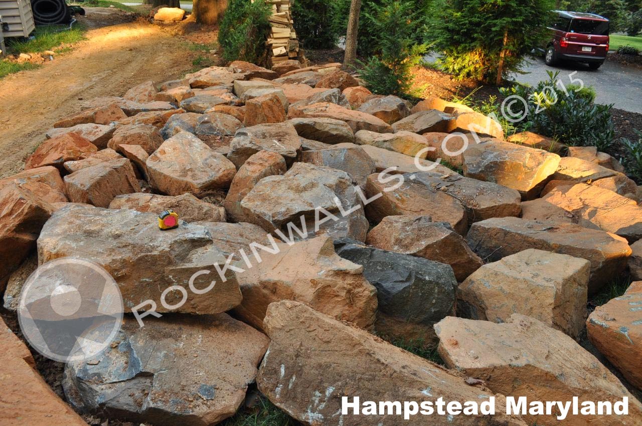 ROCKIN WALLS: 11/2013 Edgewood Drive Project, 3' Retaining Wall ...