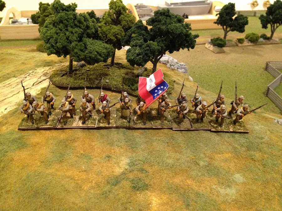 Analogue Hobbies: From MilesR: 28mm ACW 4th Texas Infantry Regiment ...
