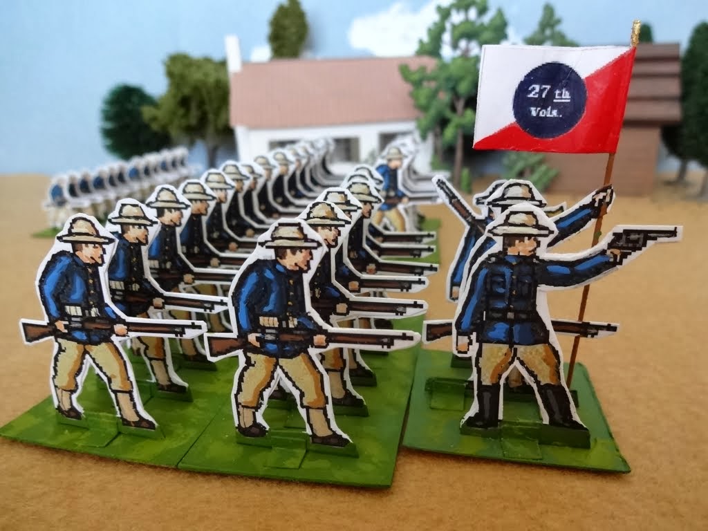 Castles of Tin: Paper Soldiers: 40mm - WK Project # 9
