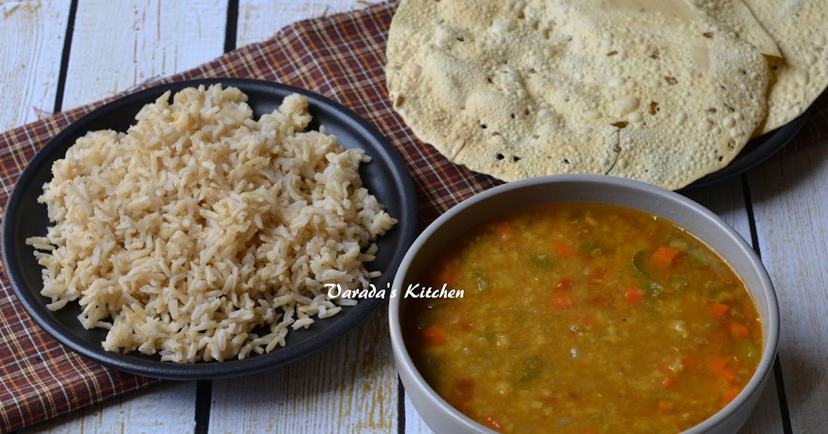 Dal and Rice in Instant Pot