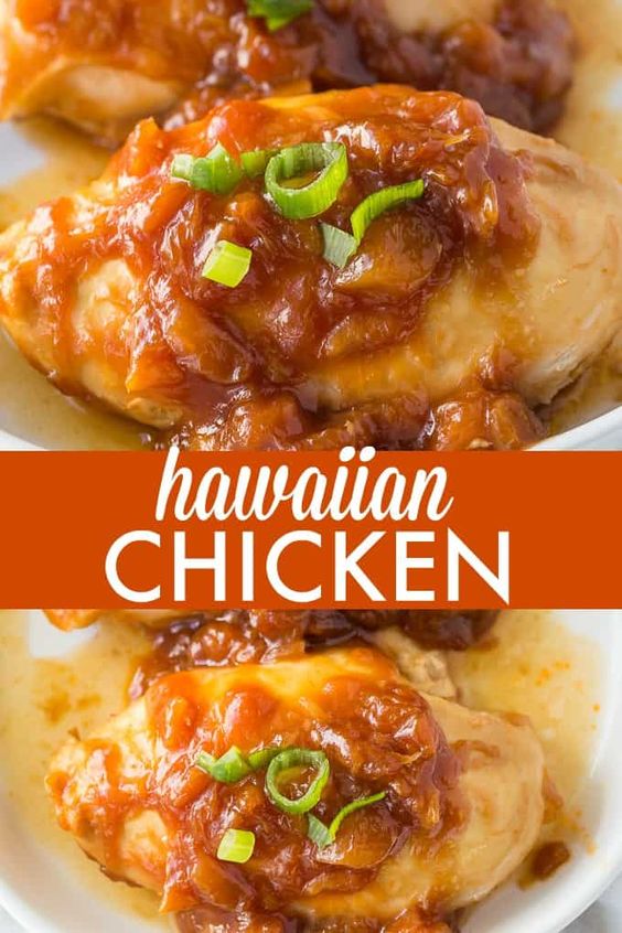 Hawaiian Chicken - Healthy Food Menu