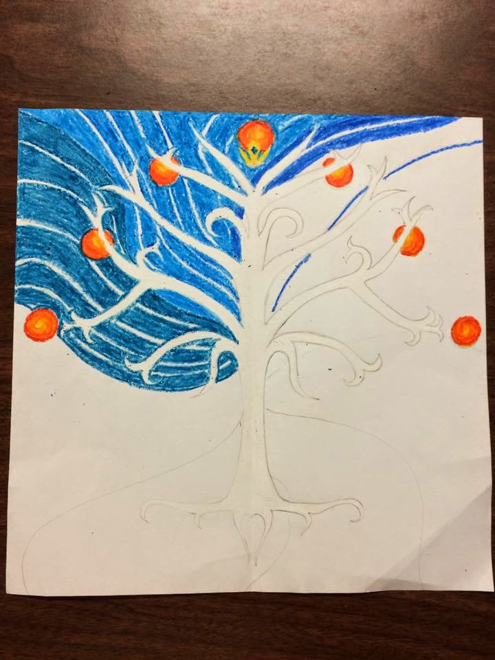 Color Me Michelle: 6th Grade: Crayon Batik