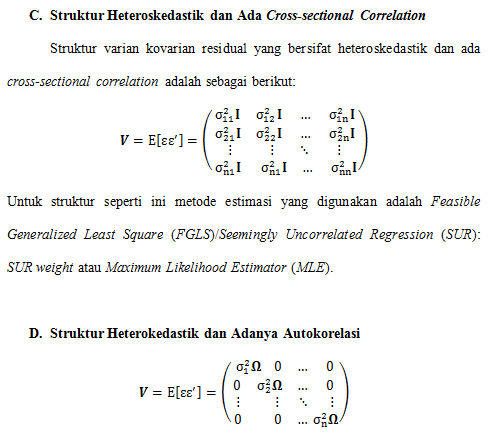 Pengujian Struktur varian-covarian data panel (Part 2) ~ Melek Analisis ...