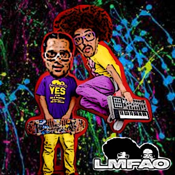 Bloggolog: LMFAO CD Cover (Front and Back)