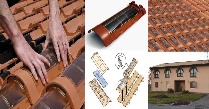 Teknologi Baru, Genteng Surya - Konstruksi Sipil