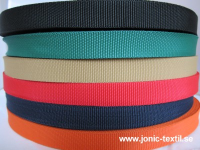 Kraftiga polyesterband