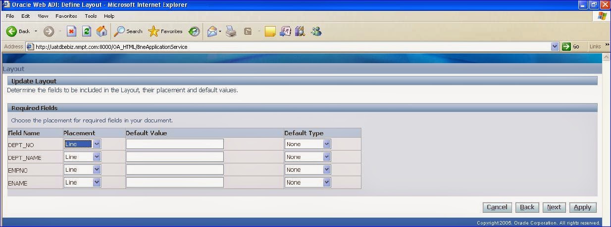 ERPCIRCLES: Web ADI With Very Simple Example