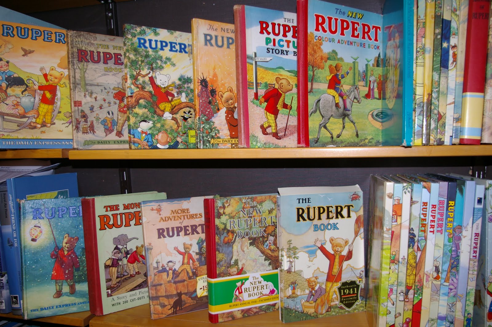 thanetonline: Rupert Bear Annuals