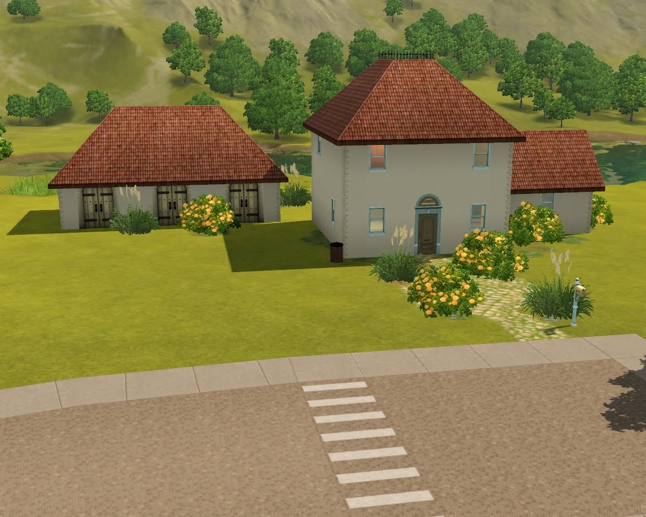 Summer's Little Sims 3 Garden: Champs Les Sims (The Sims 3: World ...