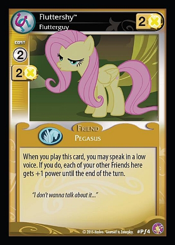 MLP Fluttershy, Flutterguy CCG Cards | MLP Merch