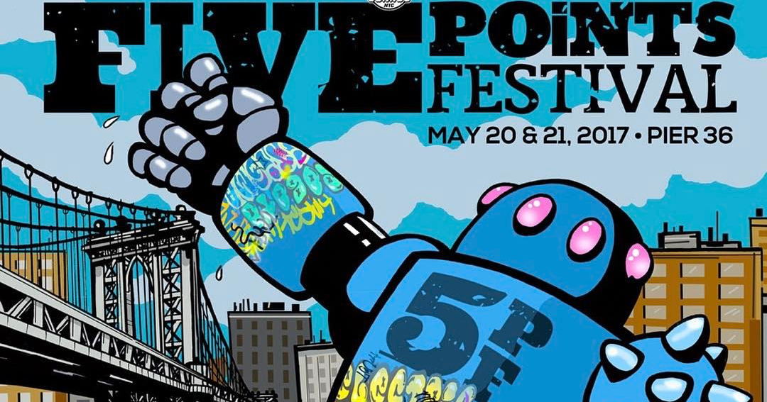 FIVE POINTS FESTIVAL debuts in NYC May 20-21,2017
