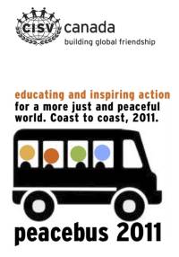 CISV C2C Peace Bus Trip 2011