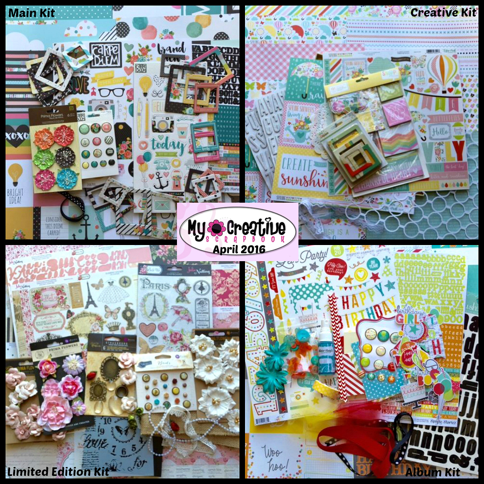 My Creative Scrapbook: Start to Finish Limited Edition Kit Layout ...