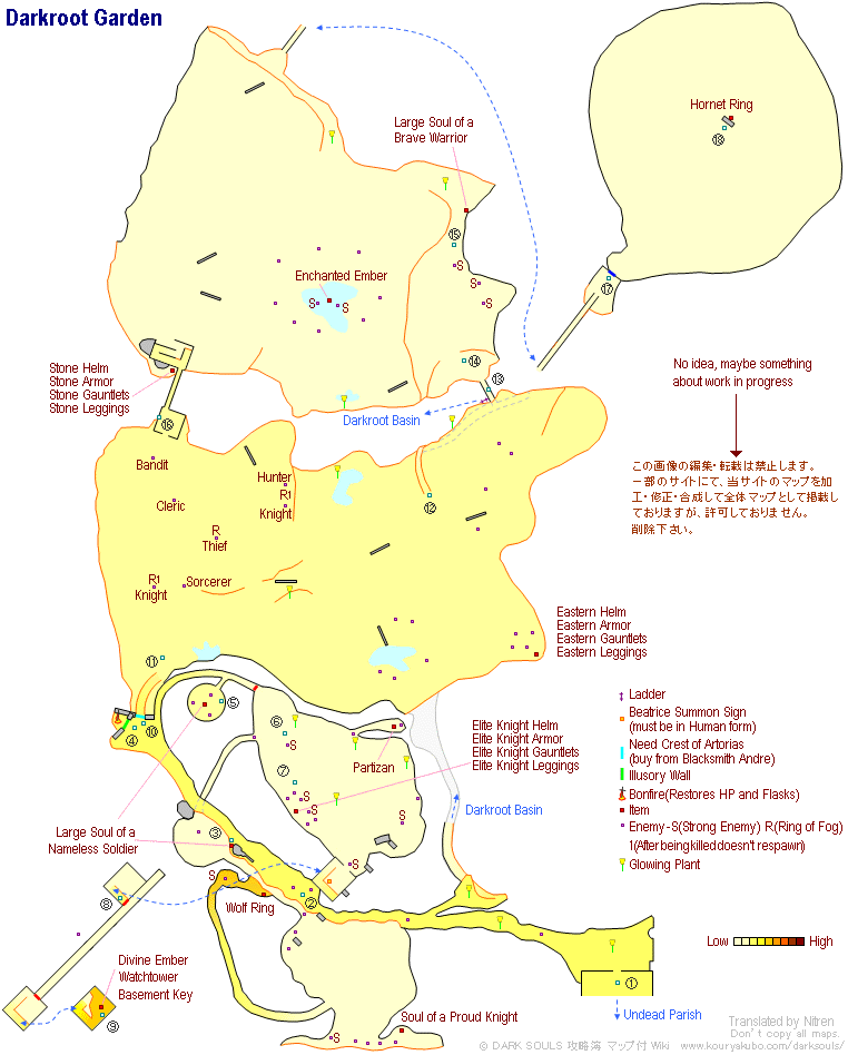 (Dica) Mapas das áreas de Dark Souls ~ GamerNerd