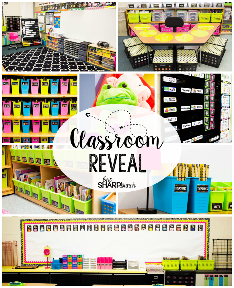 Classroom Reveal - One Sharp Bunch
