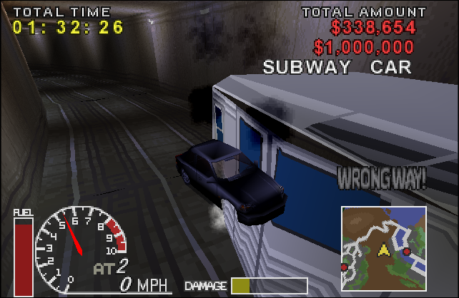 VGJUNK: FELONY 11-79 / RUNABOUT (PS1)