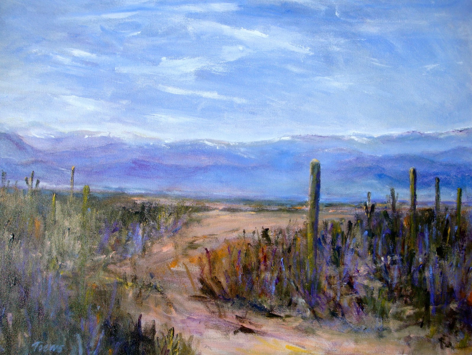 Georgette Toews' Art Blog: Painting The Desert Southwest - Tucson Area