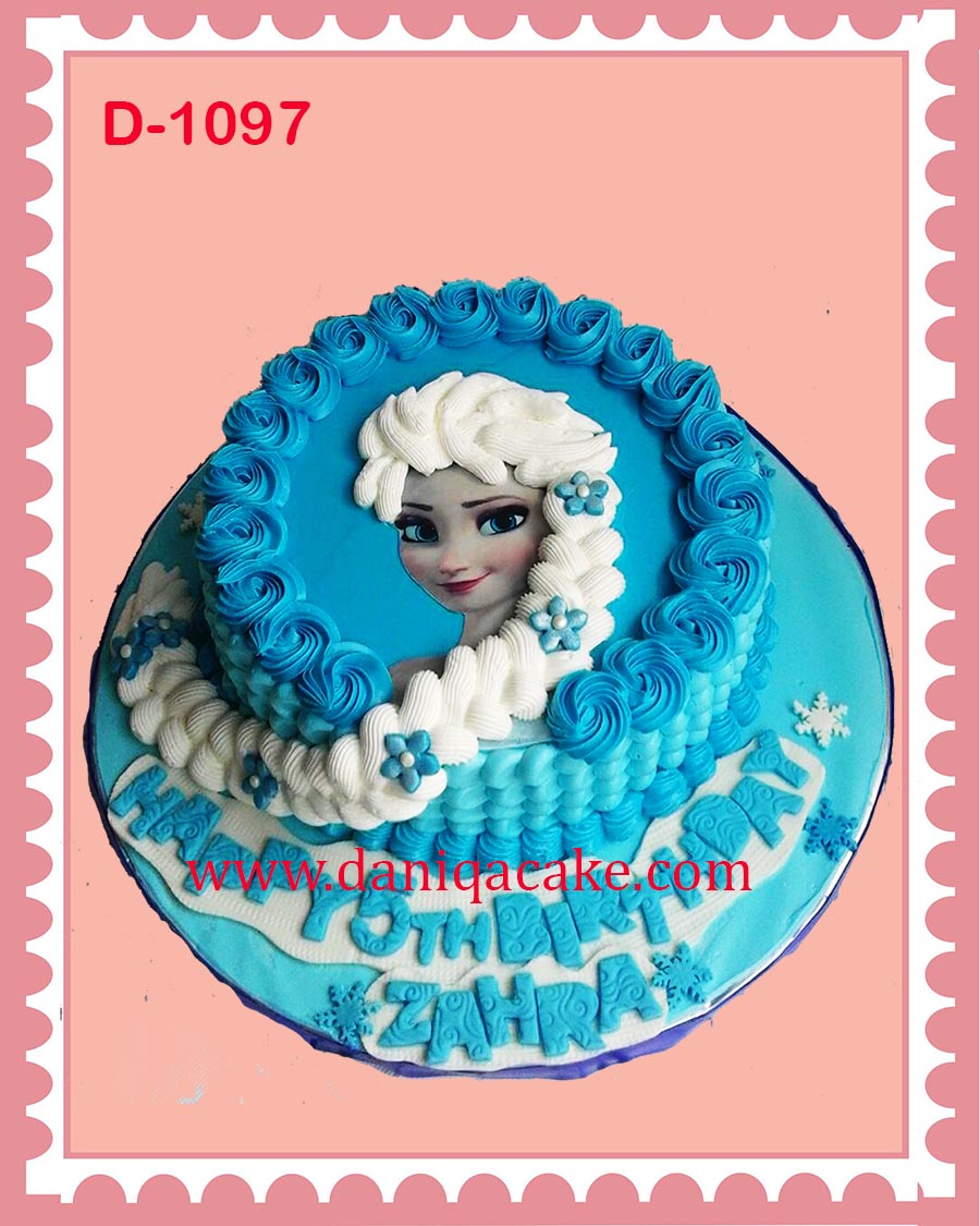 Sweety by Daniqa: Elsa Disney Frozen Cake