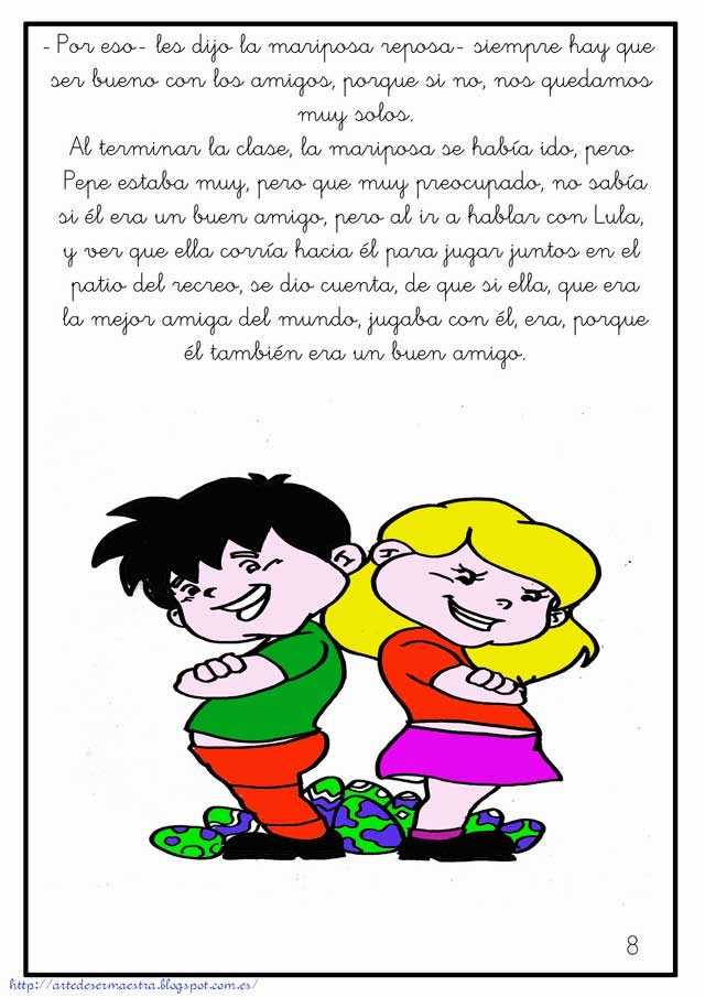 Cuento: ¿Soy un buen amigo?