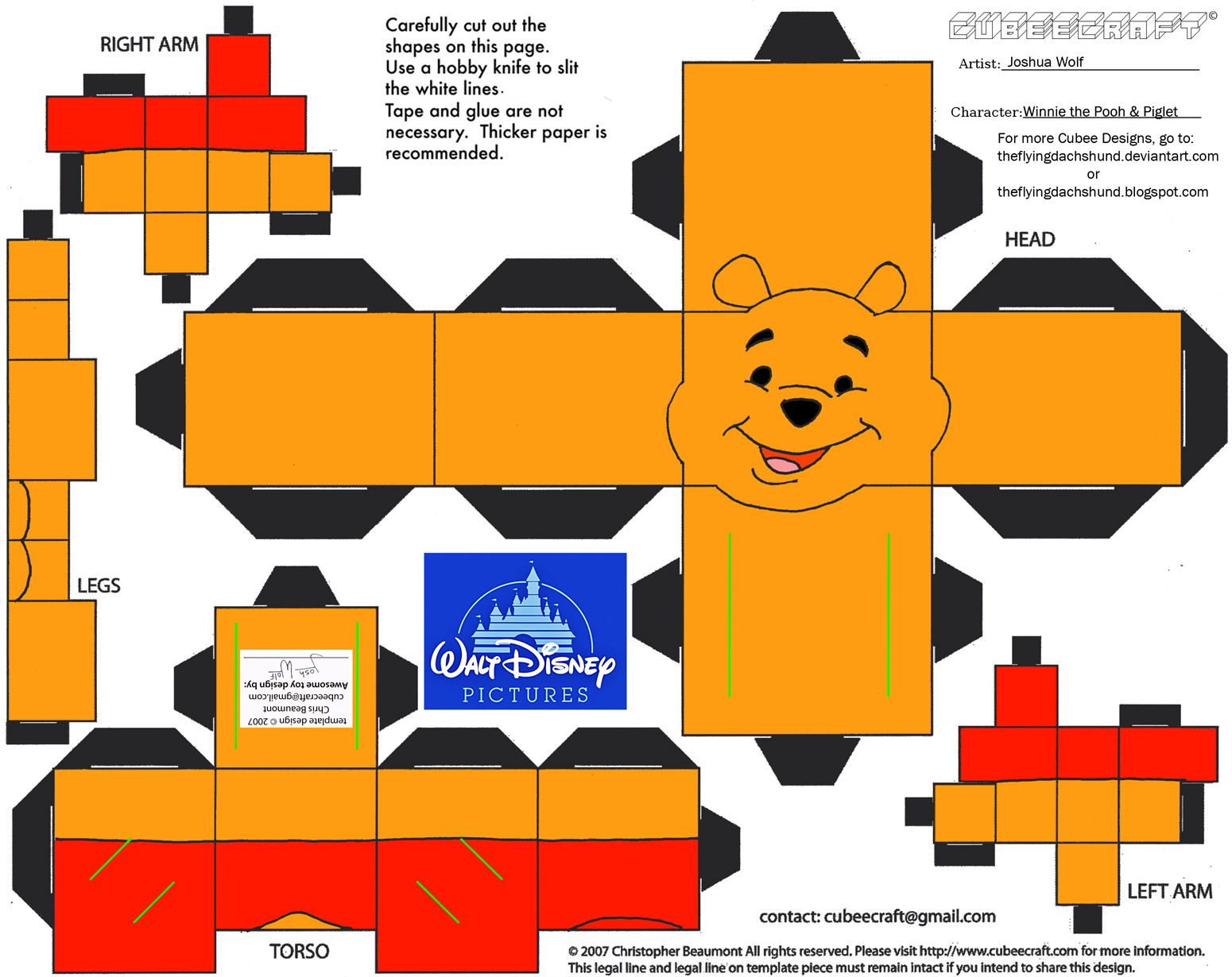 De cubeecraft y algo más: Cubeecraft Winnie the Pooh