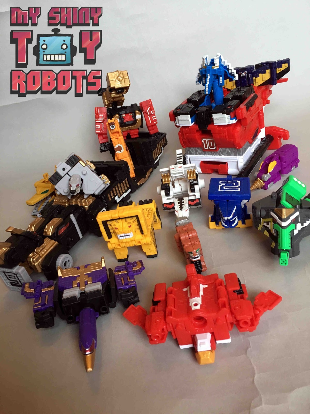 My Shiny Toy Robots: Toybox REVIEW: Doubutsu Sentai Zyuohger Minipla ...
