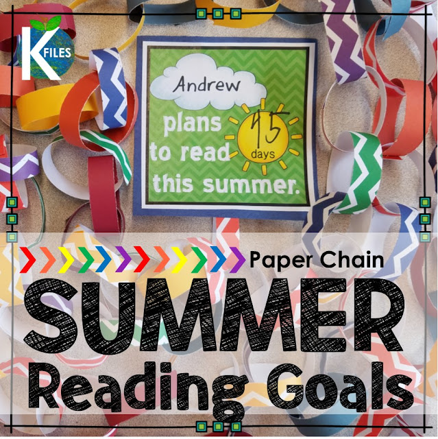 The K Files: Summer Reading Goals & Paper Chains