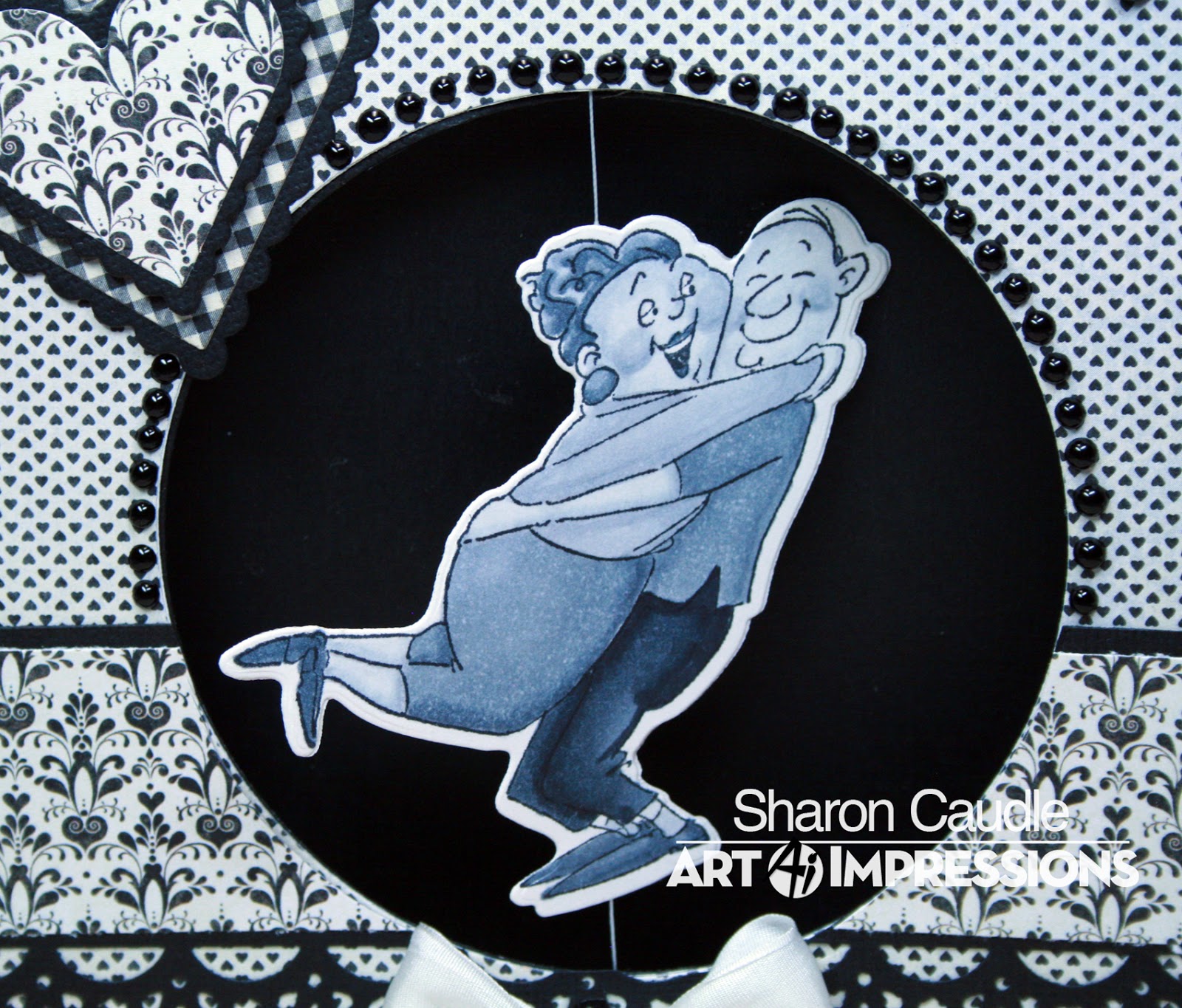 Gramma's house of cards: You spin me right round with Art Impressions ...