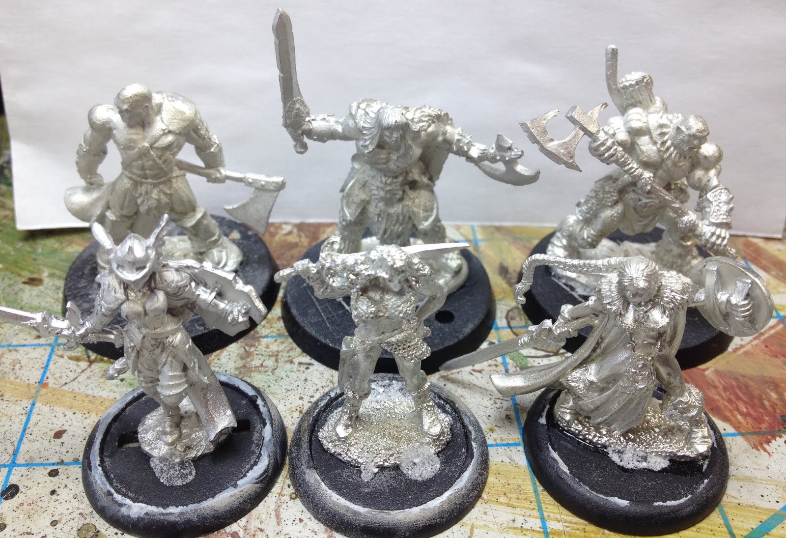 WW2 Brush: New Reaper miniatures.