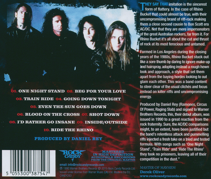 RHINO BUCKET – Rhino Bucket [Rock Candy remaster] *HQ* – 0dayrox