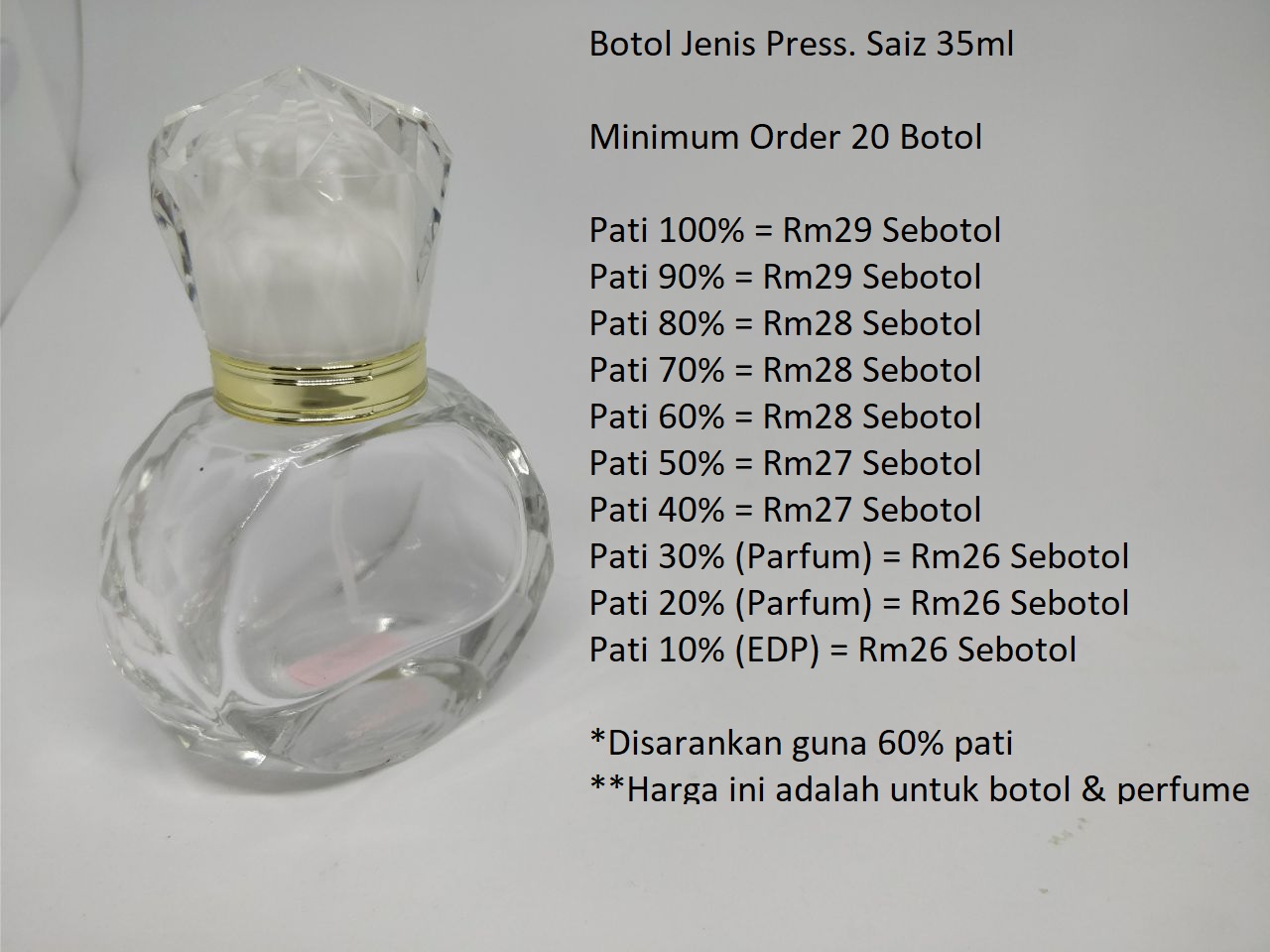 Botol Jenis Press