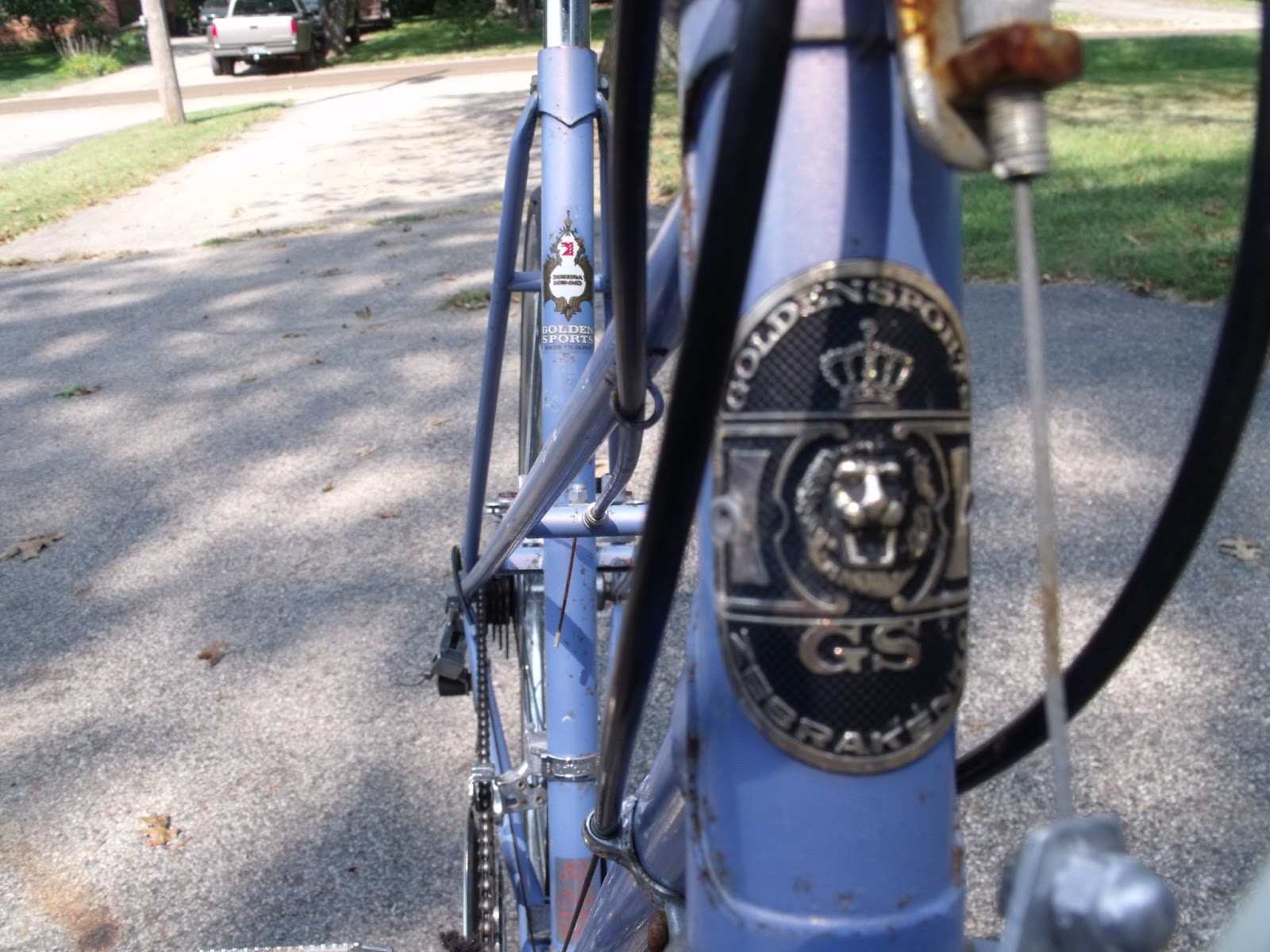 Hugh`s bicycle blog: Zebrakenko Mixte Restoration Part 1