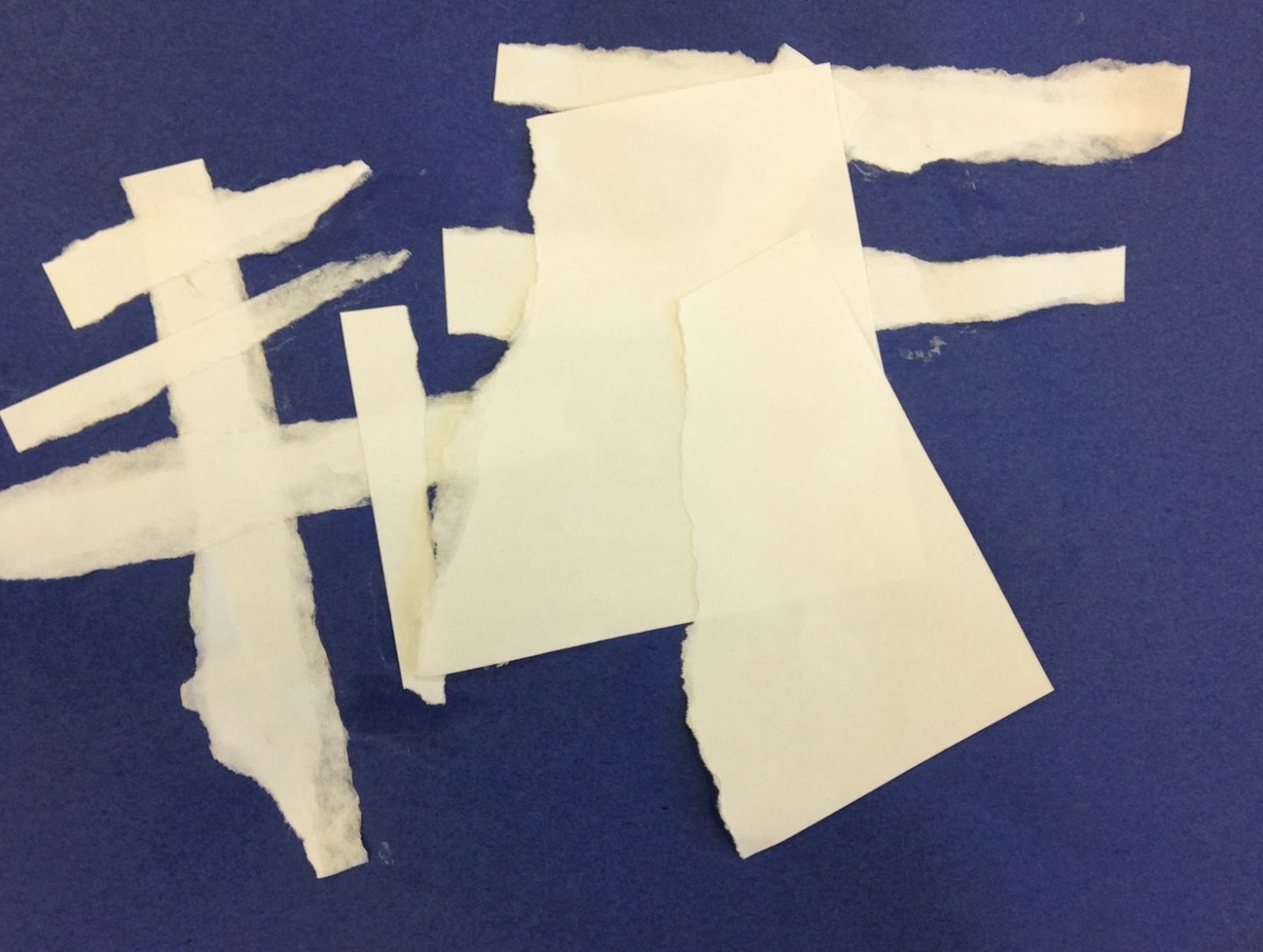 Into The Woods Road Art Studio: Kindergarten CAP Torn Paper Collage