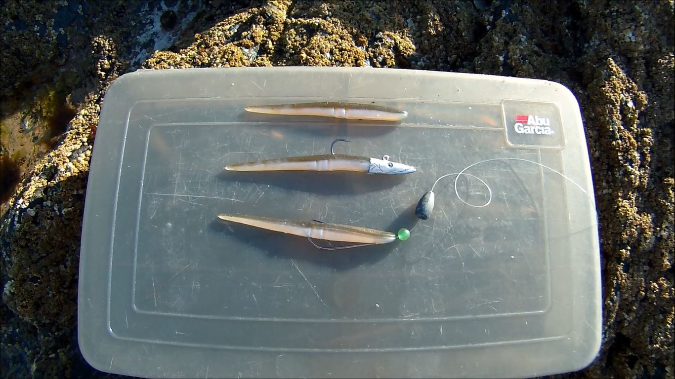 Cornish Shore and Kayak Fisherman: Rock Fishing for Wrasse with Slug-Go ...