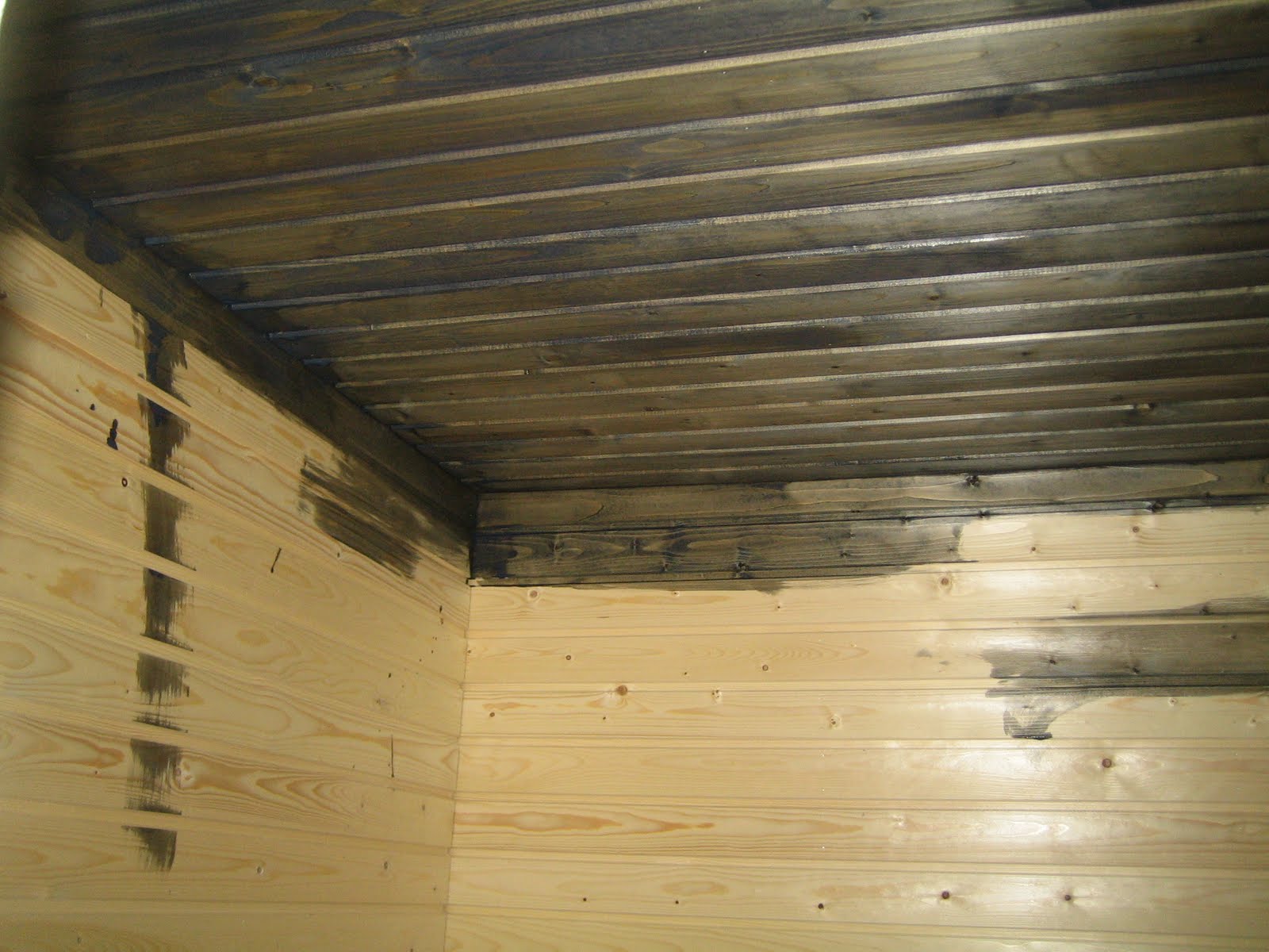 Meidän perheen taloprojekti: Musta sauna ja suunnitelmia loppuviikolle