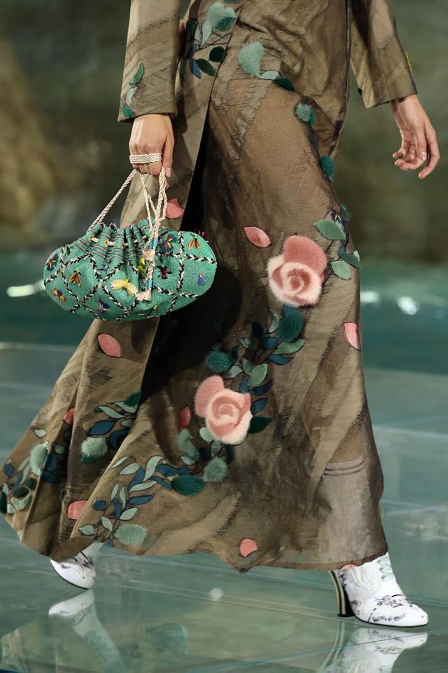 Runway | Fendi's 90th Anniversary Show by Karl Lagerfeld and Silvia ...