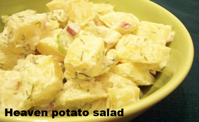 feed your family: Heaven potato salad