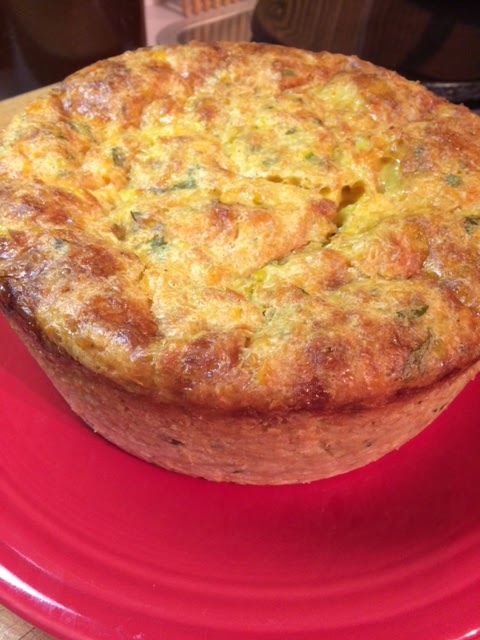 There's a Hippy in the Kitchen: Julia Child / Corn Timbale