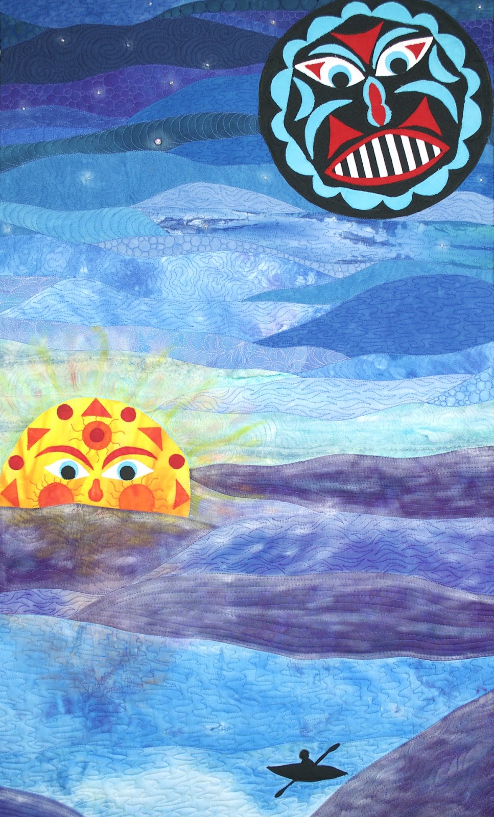 DEJEMOS QUE CORRA EL AIRE: MALINA Y ANNINGAN : LEYENDA DEL SOL Y LA LUNA