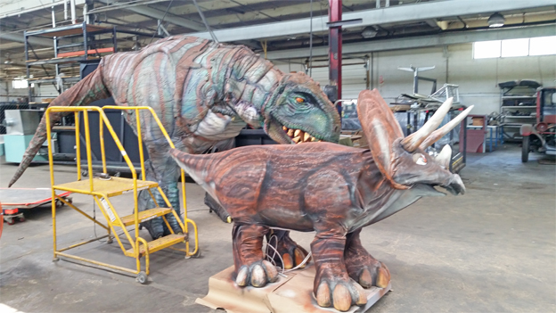 Fairy Willow's Troll Factory: Tyro & T-REX have Jurassic Park Day