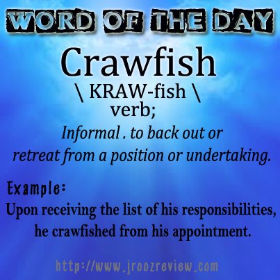Crawfish Meaning - Learn English with Pictures