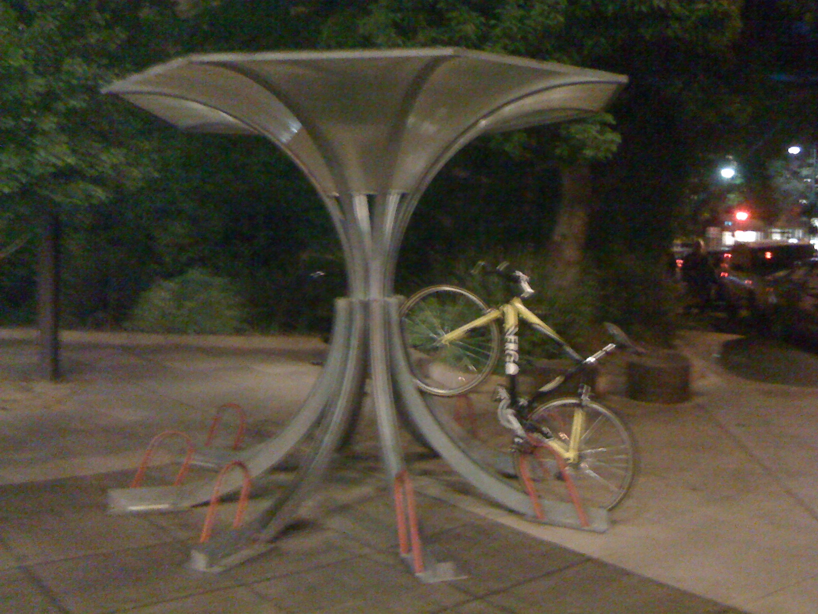 Biking in the Upstate: Bike Rack Characteristics & Photos
