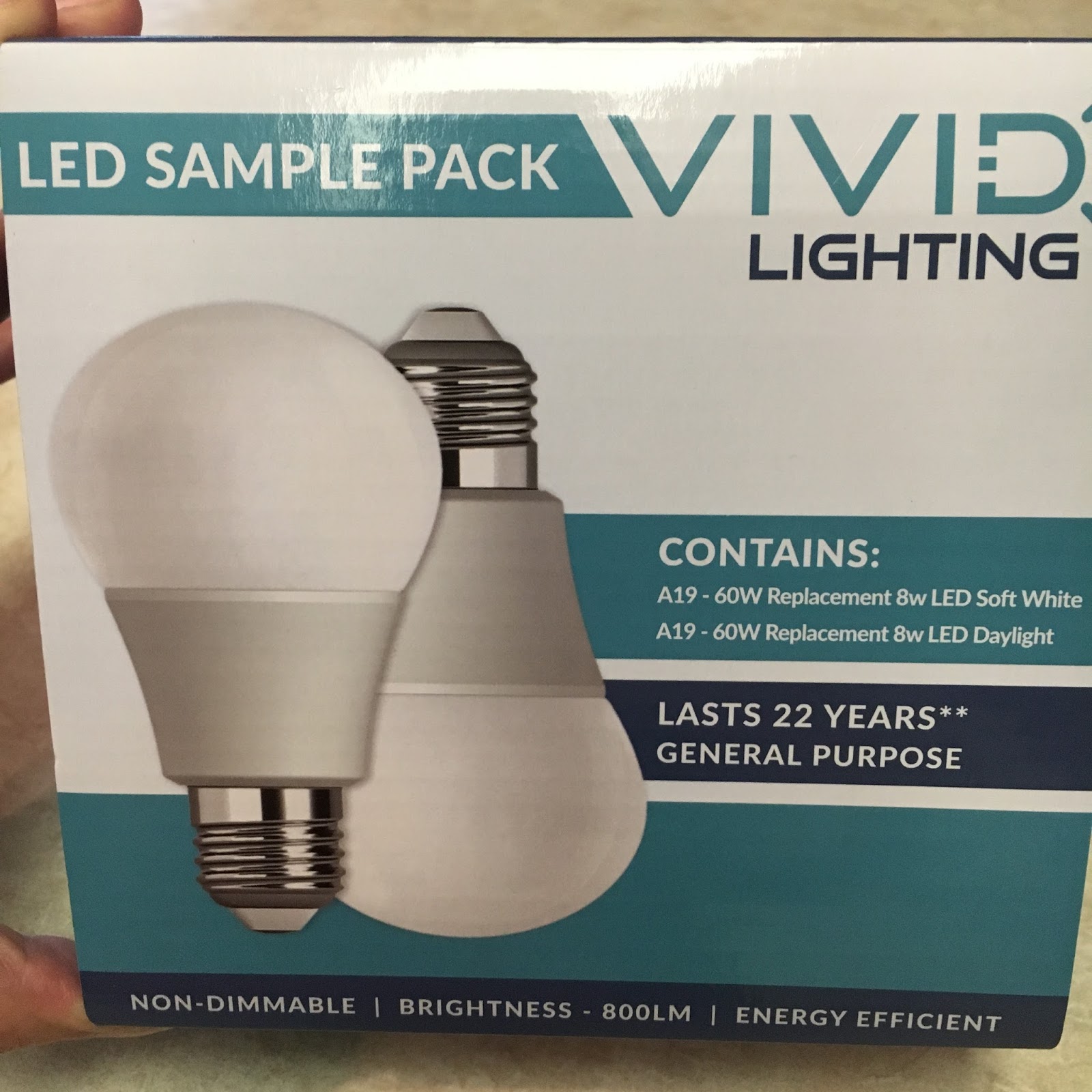 Product Review: VIVID Lighting LED Bulbs - Sincerely Stacie
