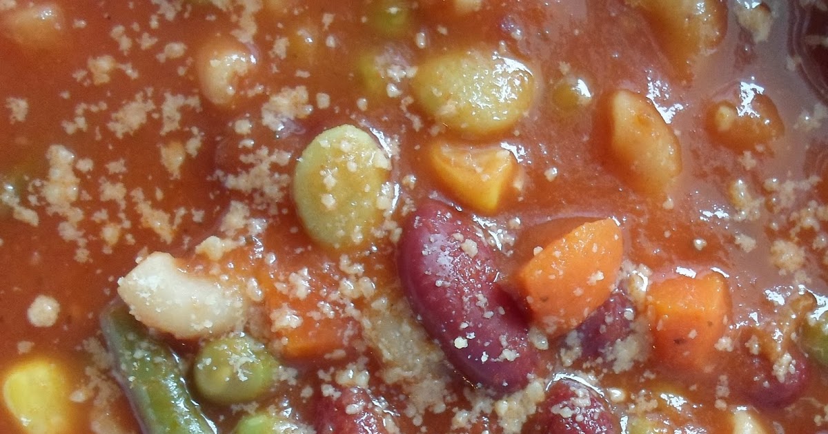 Happier Than A Pig In Mud: Super Easy Weeknight Pasta Fagioli Soup