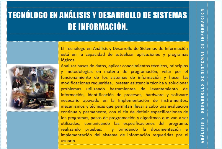 Teleinformática CEET SENA Regional Distrito Capital: Programas Tecnológicos