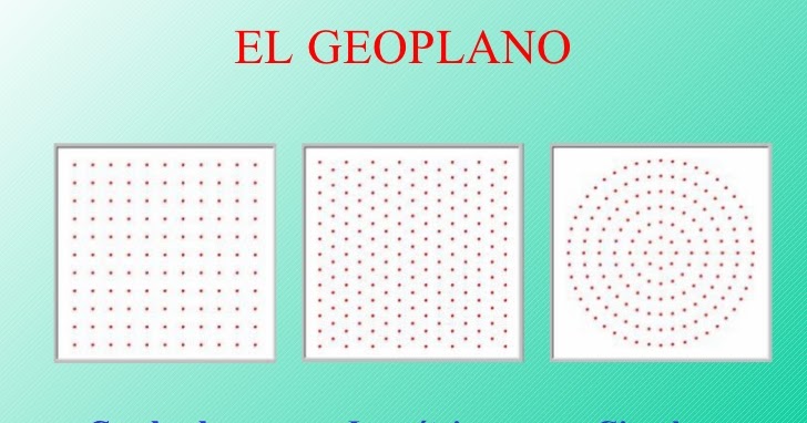 APRENDE MATEMÁTICA CON FROILÁN: EL GEOPLANO