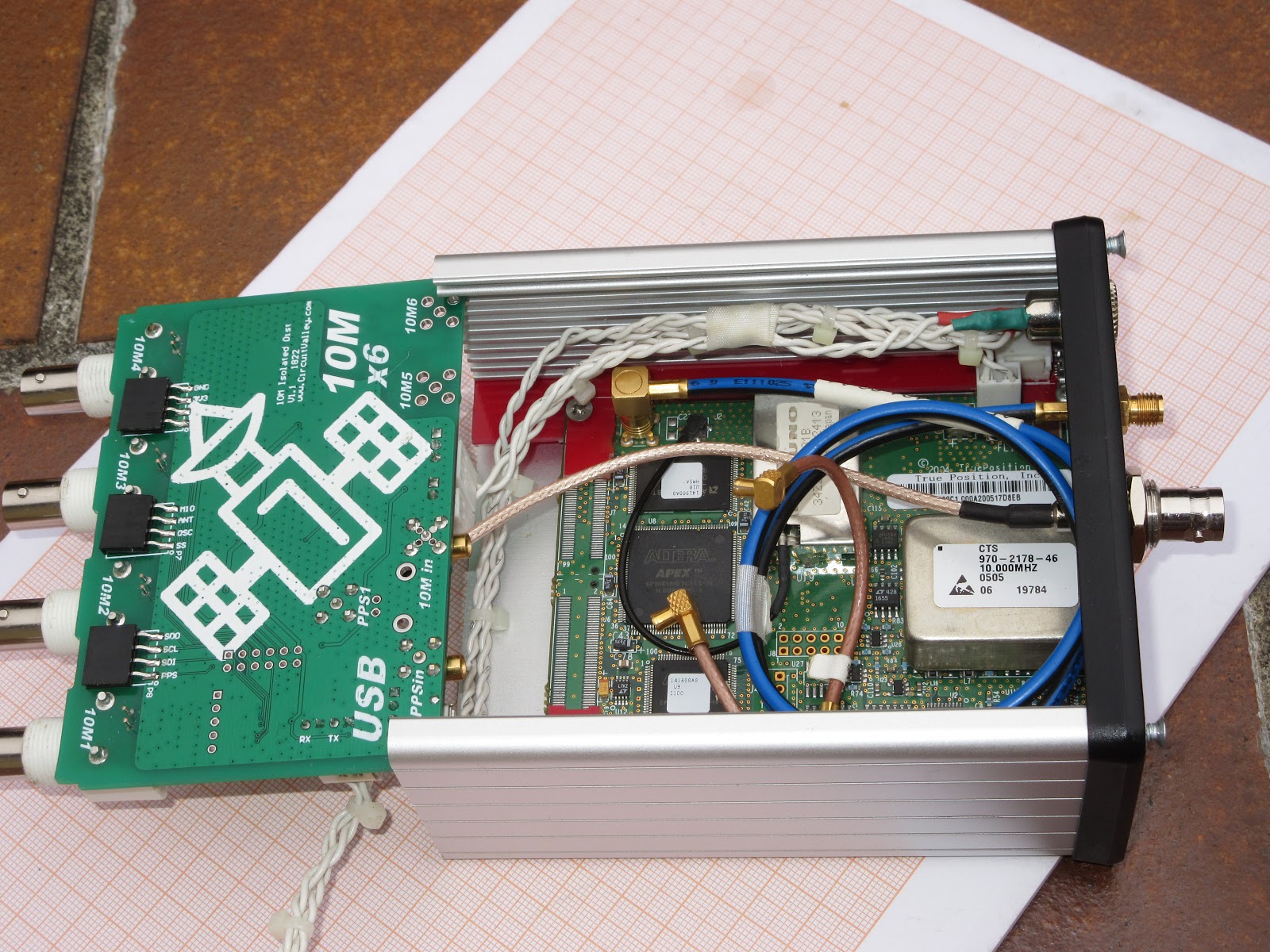 Embedded Engineering : TruePosition GPSDO 10Mhz Clock Standard ...